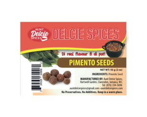 Pimento Seeds – Aunt Delcie Spices
