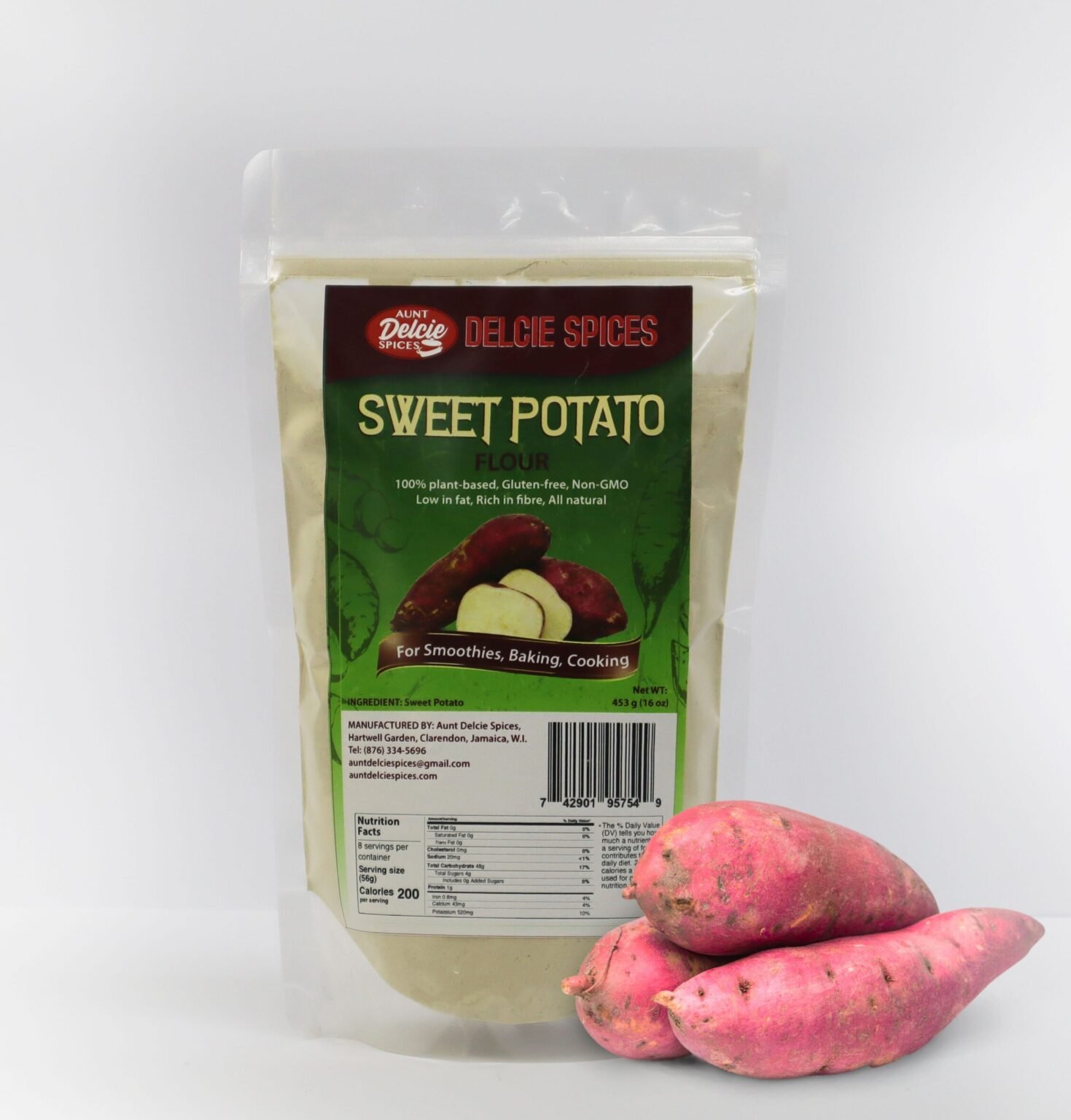 Sweet Potato Flour – Aunt Delcie Spices